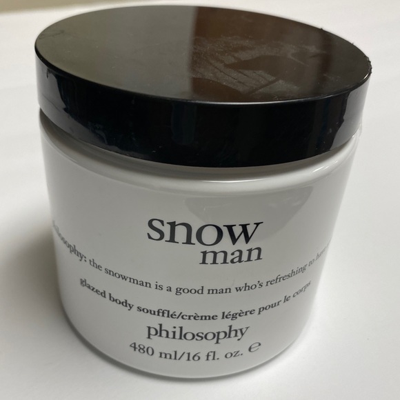 Philosophy | Bath & Body | New Philosophy Snow Man Glazed Body Souffl 6 ...